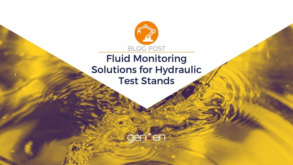 Fluid Monitoring Solutions for Hydraulic Test Stands