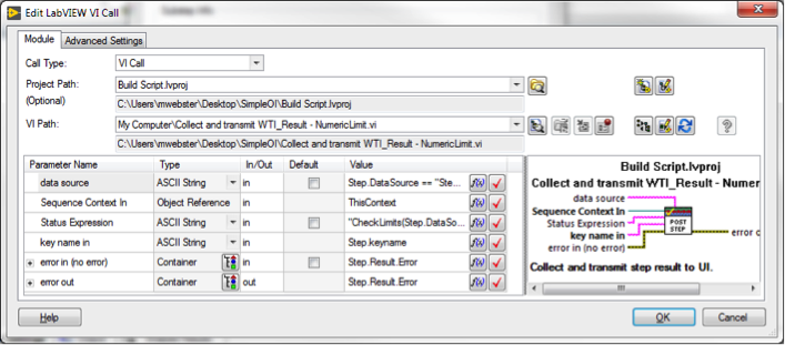 Custom Step Types in NI TestStand